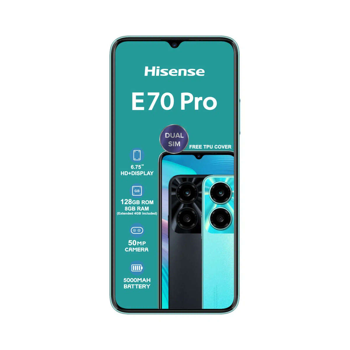 Huawei - Hisense E70 Pro | 6.75" | 8GB | 128GB | 50MP Camera Smart ...