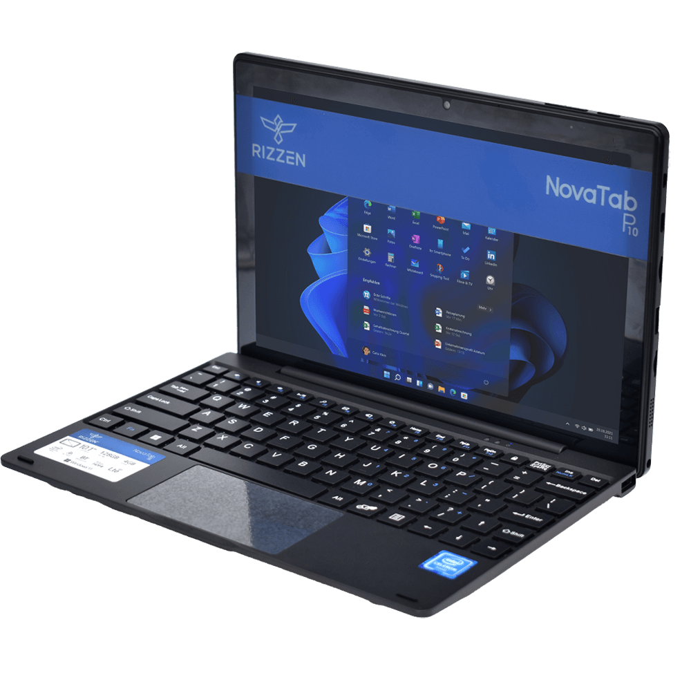 Laptops & Notebooks - Rizzen NovaTab P10, 2 in 1 Windows 11 Pro Tablet with Keyboard was listed ...