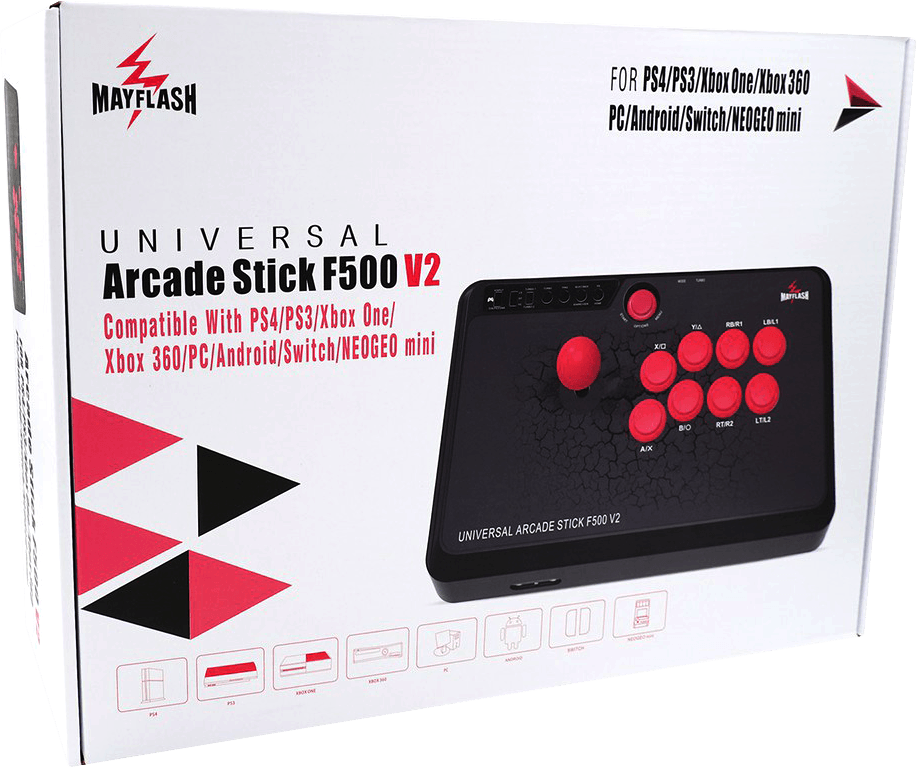 Other Accessories - Mayflash F500 V2 Universal Arcade Fightstick (PC / PS3 / PS4 / Xbox 360 ...