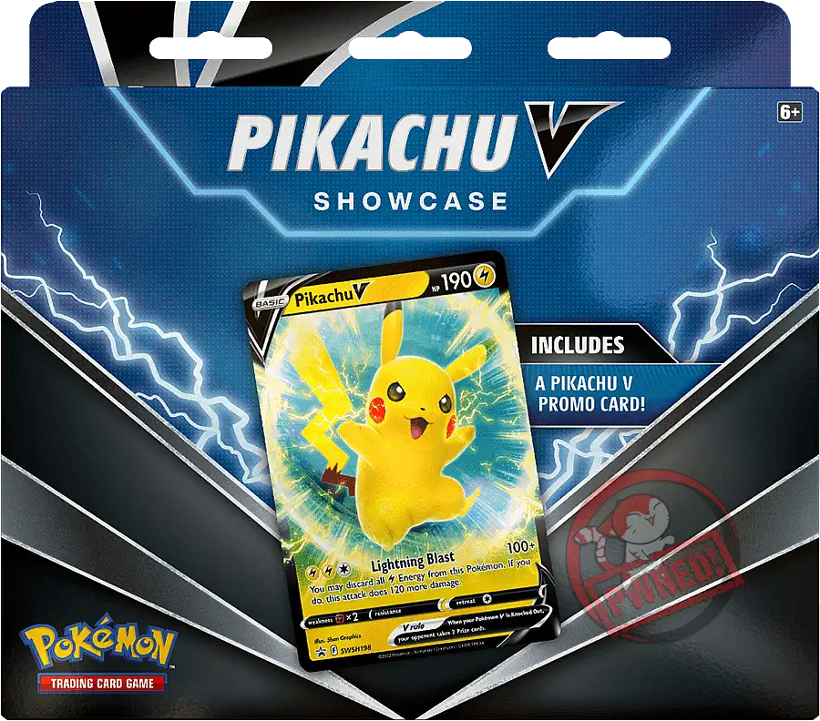 Poker & Card Games - Pokemon: Pikachu V Showcase (New) - The Pokemon ...