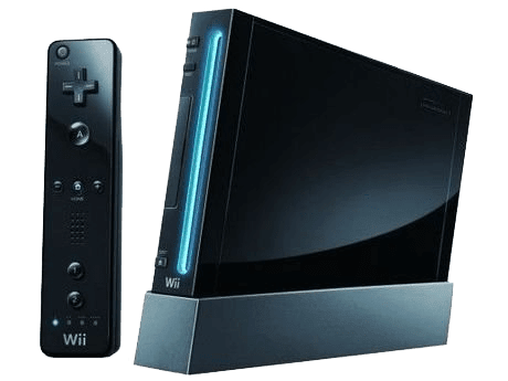 Consoles - Nintendo Wii Console - Black with Motion Plus Controller ...