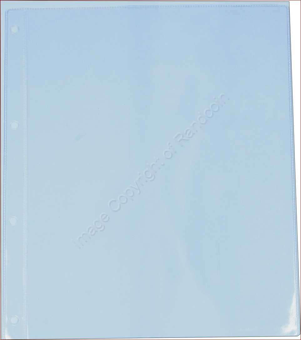 Album Para Billetes 5 X A4 Multi-Pocket Banknote Album Sleeves ...