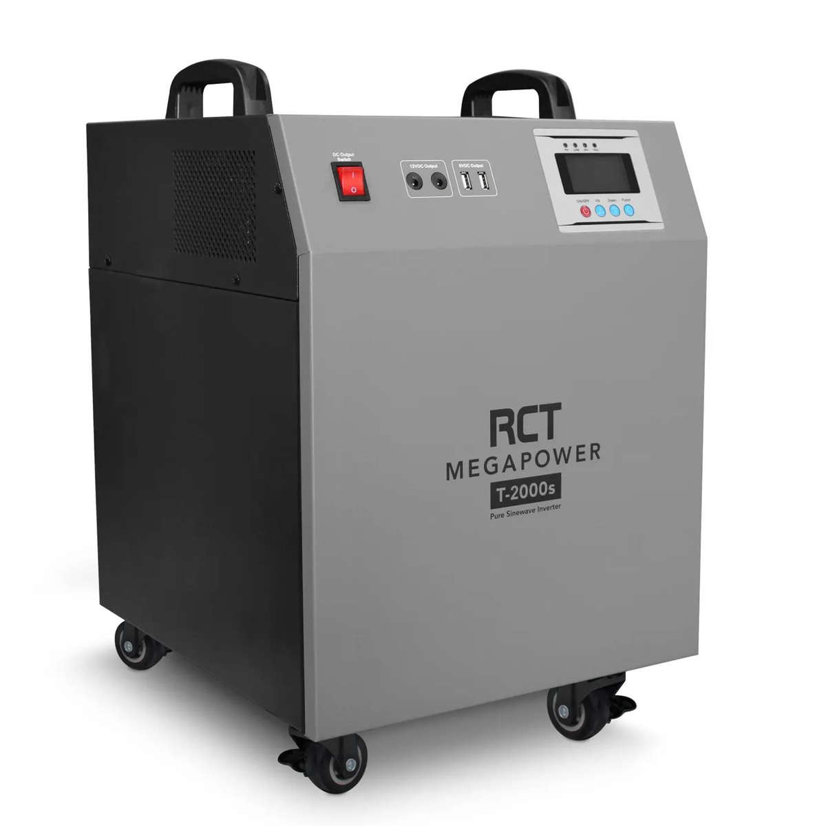 Rechargeable Batteries - RCT MegaPower 2kVA 2kW Inverter Trolley with 2 ...