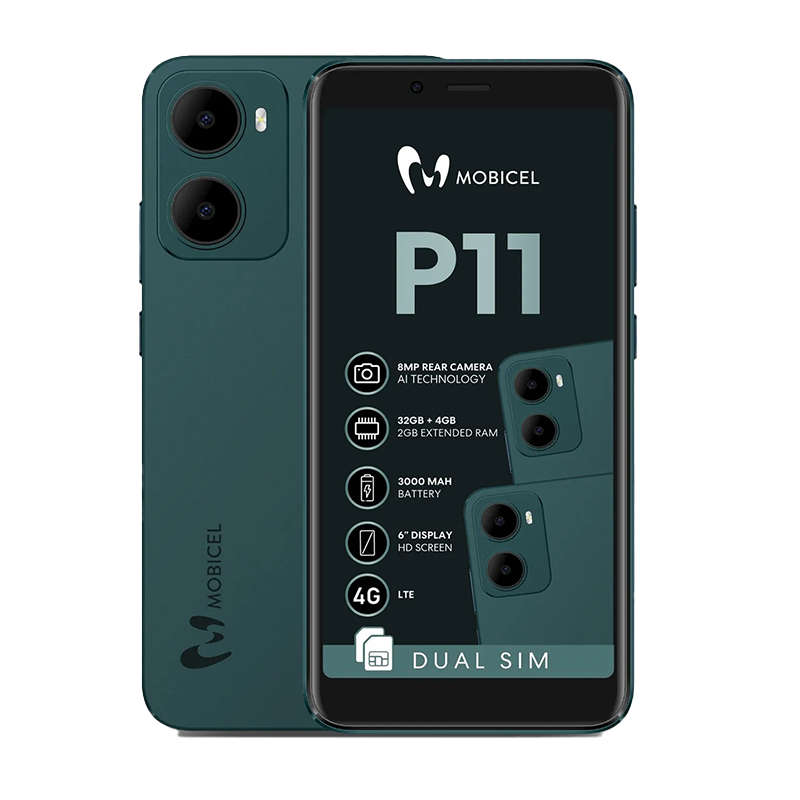 Other Smartphone Brands - Mobicel P11 4G Dual Sim 32GB Vodacom Network locked - Green was listed ...