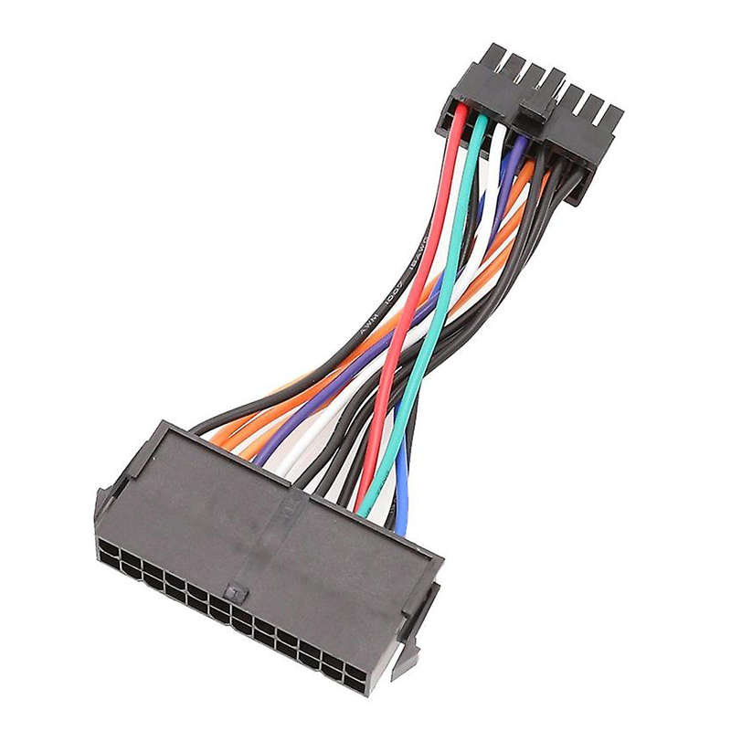 Power Cables - 24 Pin to 14 Pin PSU Main Power Supply ATX Adapter Cable ...