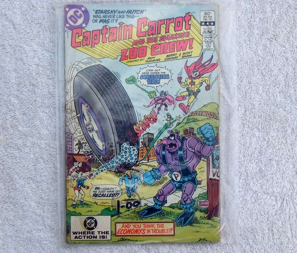 Comic Books - 1982 / 83 DC COMICS - CAPTAIN CARROT AND HIS AMAZING ZOO ...