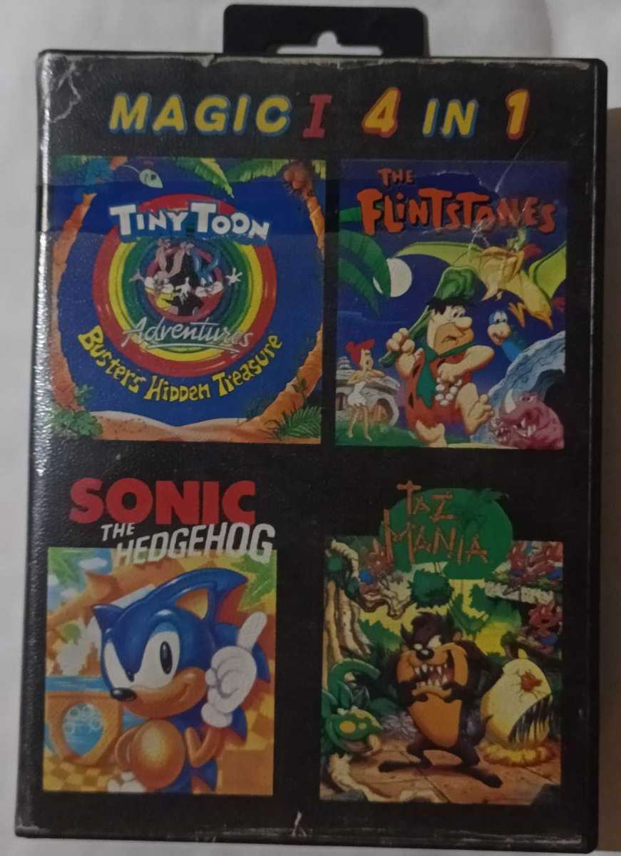 Games - Sega 4 in 1 for Mega Drive or Genesis for sale in Cape Town (ID:632848036)