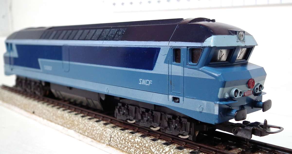 Locomotives - LIMA HO: SNCF 6 Axial BB 72002 Diesel Loco in Good Un ...