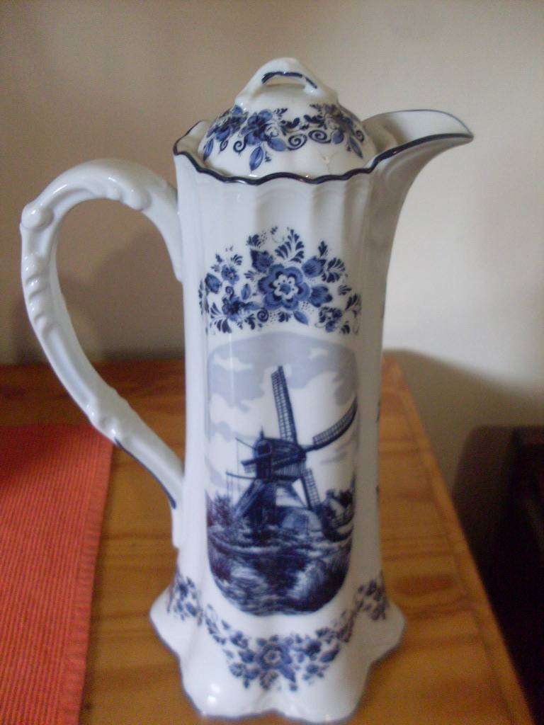 Dutch Porcelain - RARE DELFT JUG/TALL TEAPOT/PITCHER SPECIAL LIMITED ...