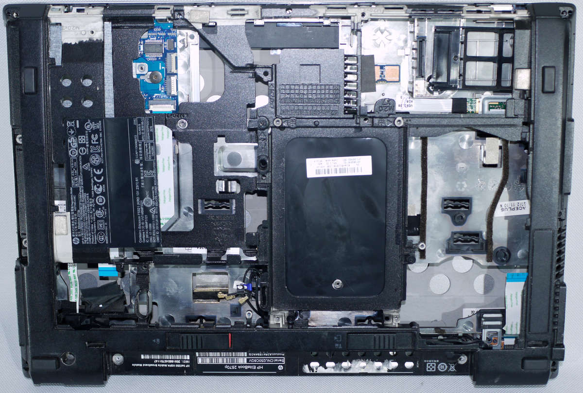 Laptops & Notebooks - EliteBook 2570p All or part of the body frame ...