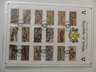 Venda - Venda 2nd Definitive Series (1986) - Reptiles Definitive Folder Issued by SAPO was sold ...