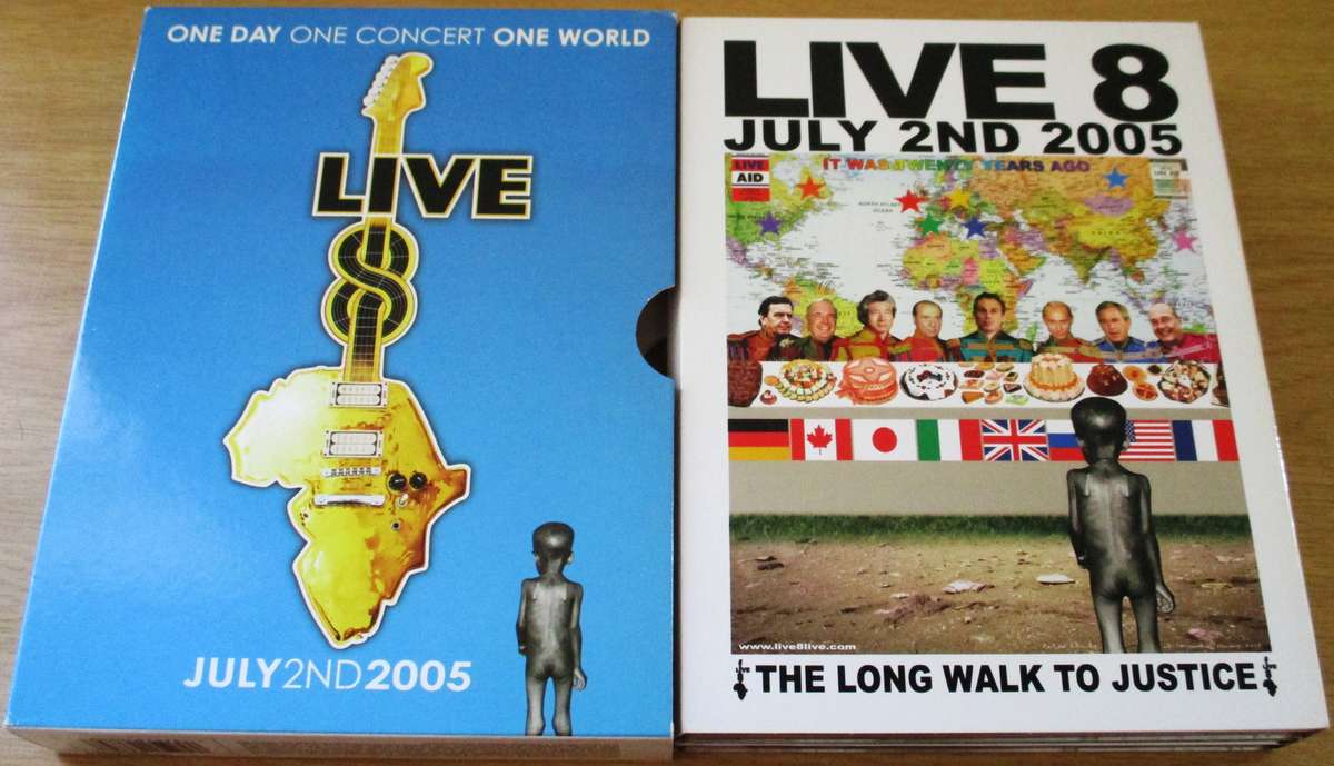 Pop - LIVE AID July 2 2005 4xDVD for sale in Cape Town (ID:633603576)