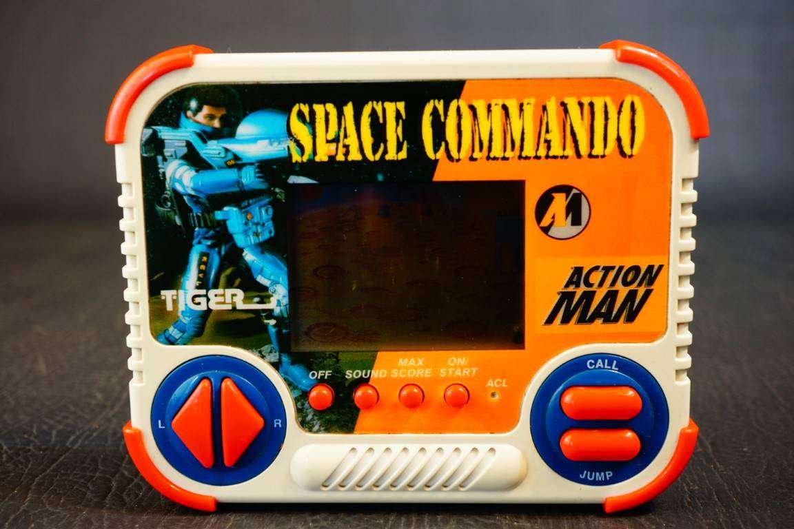 Arcade & Pinball Machines - Rare Tiger Action Man Space Commando LCD ...