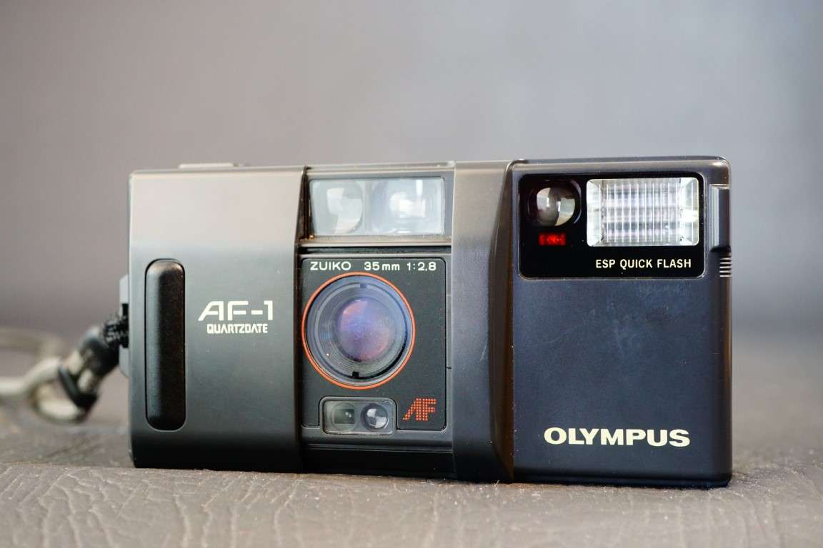 35mm SLR - Olympus Infinity AF-1 Zuiko 35mm 2.8 Lens 35mm Film Point ...