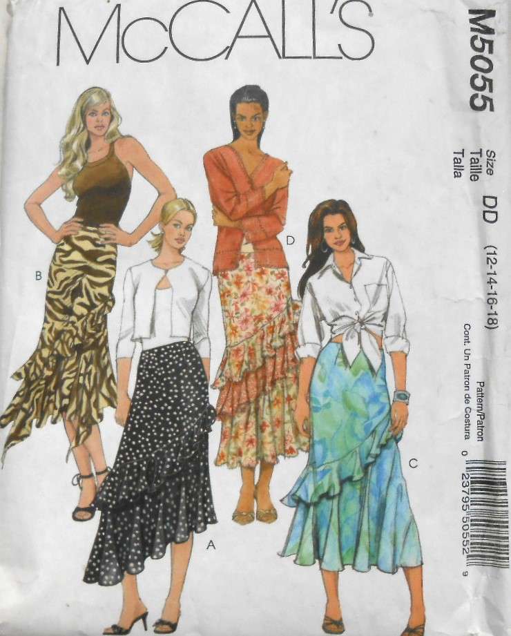 Other Sewing Accessories - McCALLS M5055 SEMI FITTING SKIRTS WITH ...