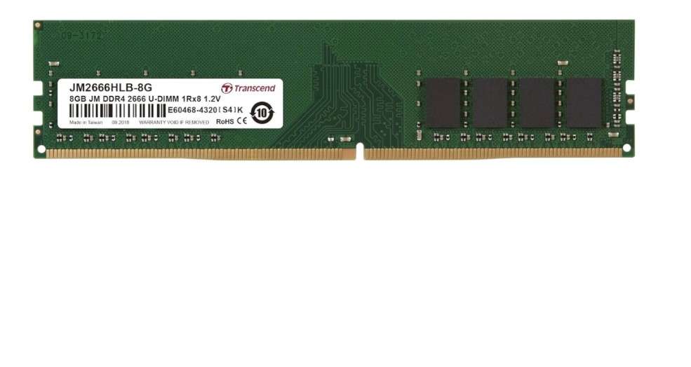 Memory (RAM) - Transcend 8GB RAM DDR4-2666 U-DIMM Memory - Desktop RAM was listed for 299.00 on ...
