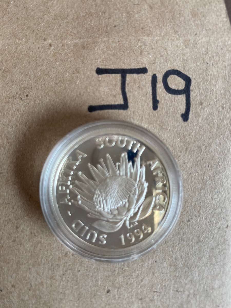Special Circulation & Commemorative Coins - 1994 SA Silver Proof R1 was ...