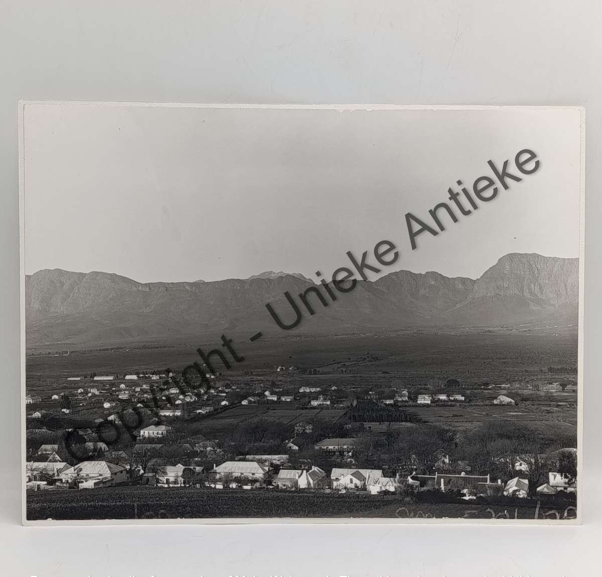 Photos - Antique photo of Paarl town taken late 1800's/early 1900's for sale in Cape Town (ID ...