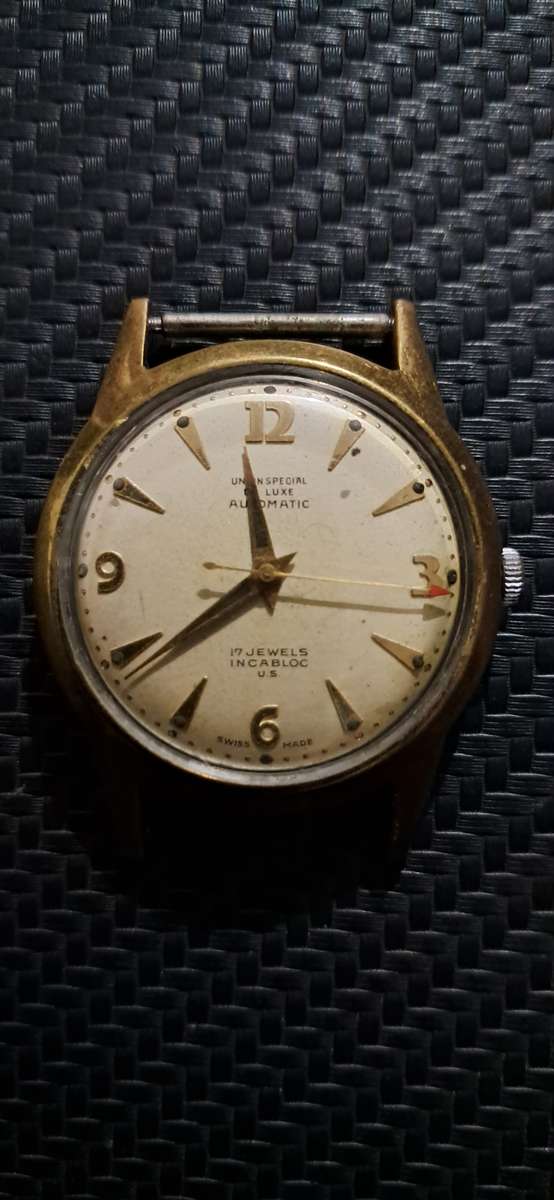 Rare & Collectable Watches - Union Special Deluxe Automatic 17 Jewels Incabloc for sale in ...