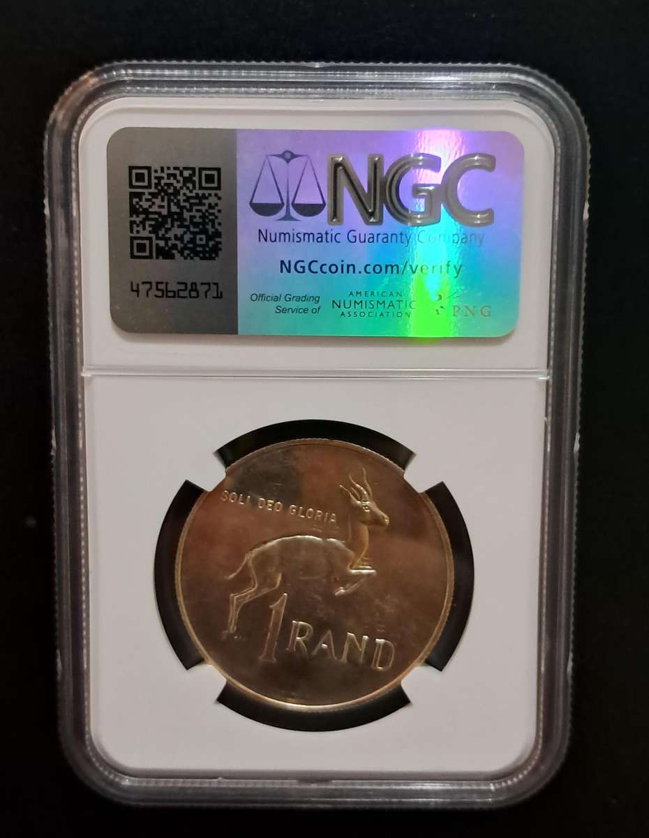 One Rand - 1973 PF64 Proof Silver 1 Rand for sale in Durban (ID:644011713)