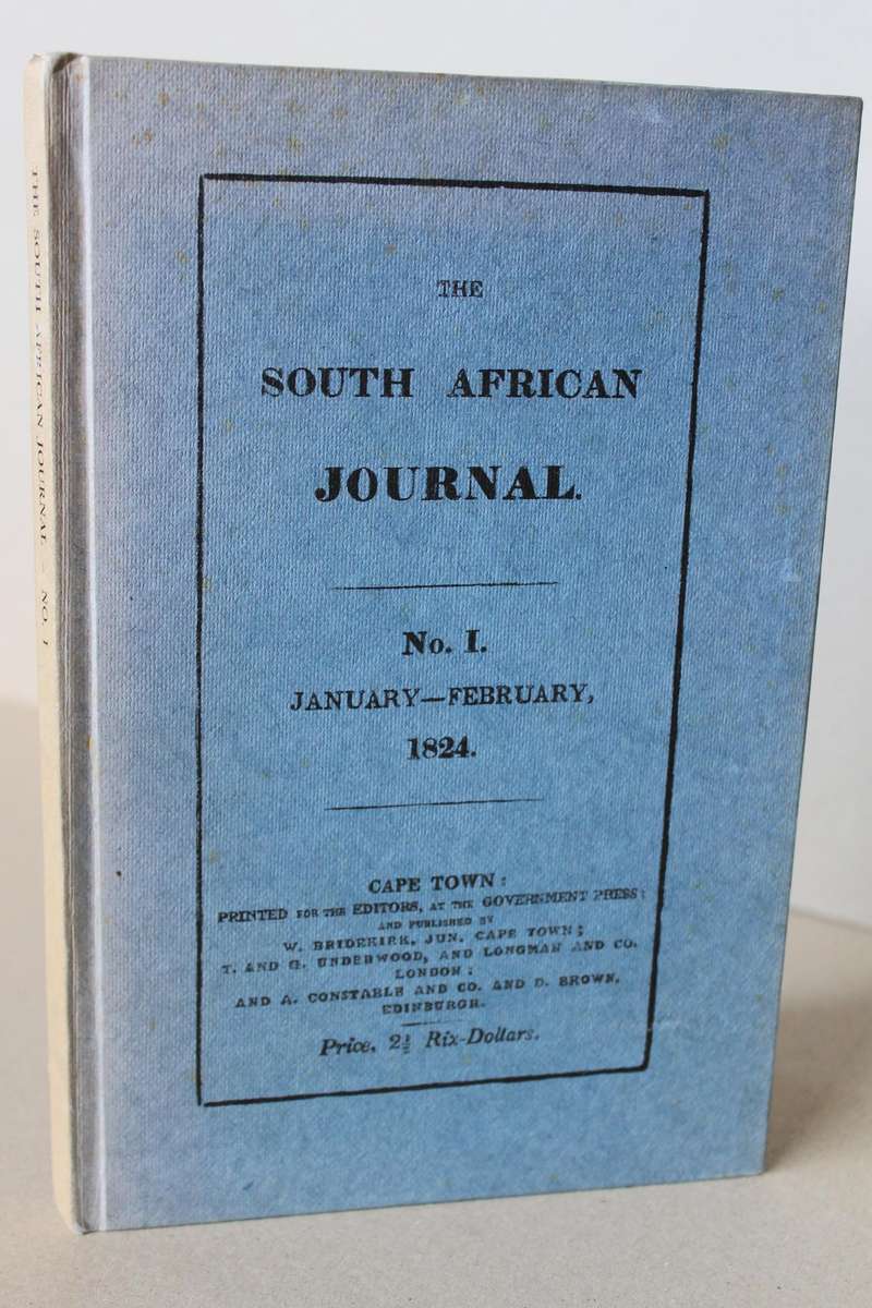 Africana - THE SOUTH AFRICAN JOURNAL No 1 January- February 1824 S A ...