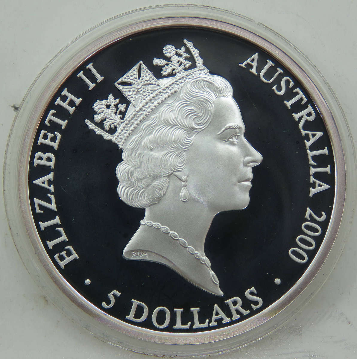 Gold & Bullion Coins - 2000 Australia 5 Dollars 1 OUNCE 999 Proof Cameo ...