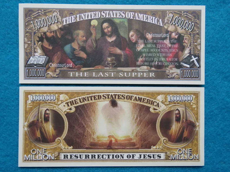 Numismatic collectables - JESUS CHRIST & Apostles LAST SUPPER MILLION ...