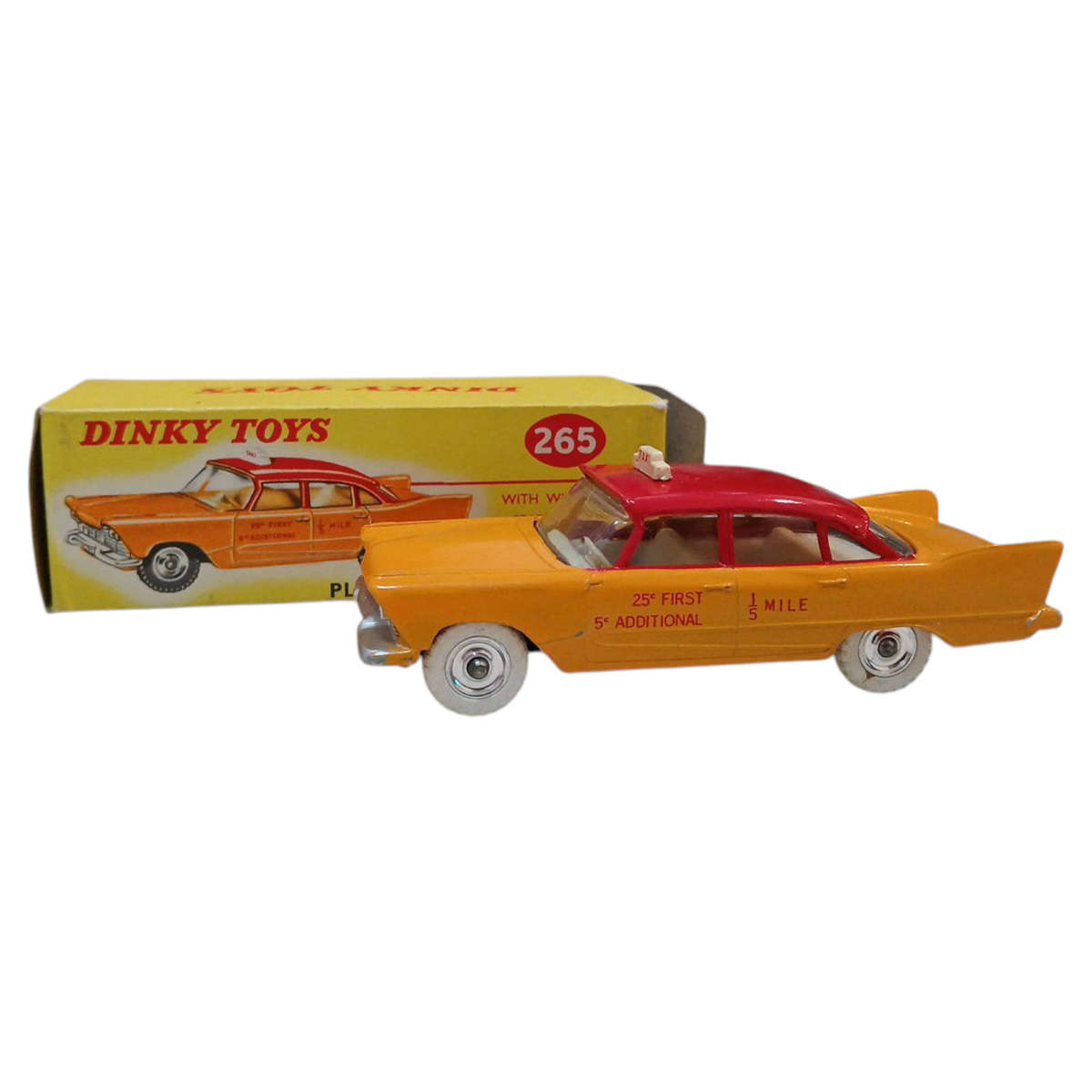 Collectable Cars - R0 Start-HUGE Car Collection Sale -Dinky Toys GB No. 265 Plymouth USA Taxi 1: ...
