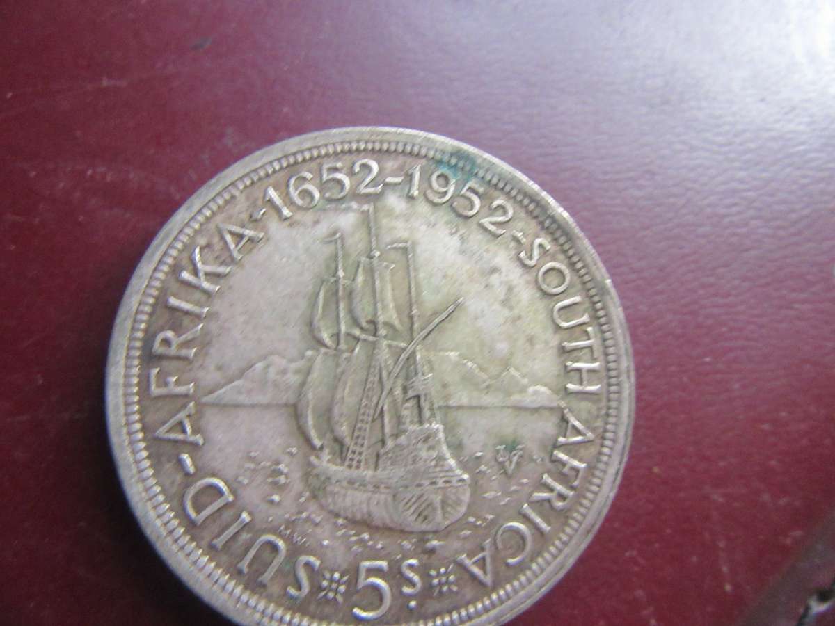 Five Shillings - UNION - 5SHILLING - 1652-1952 - AS PER SCAN - J1 for ...