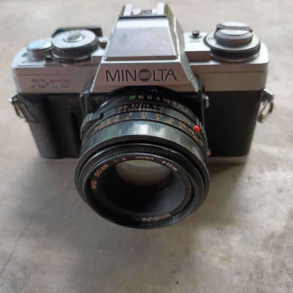 35mm SLR - Minolta X-70 camera was listed for 1,250.00 on 5 Jun at 18: ...