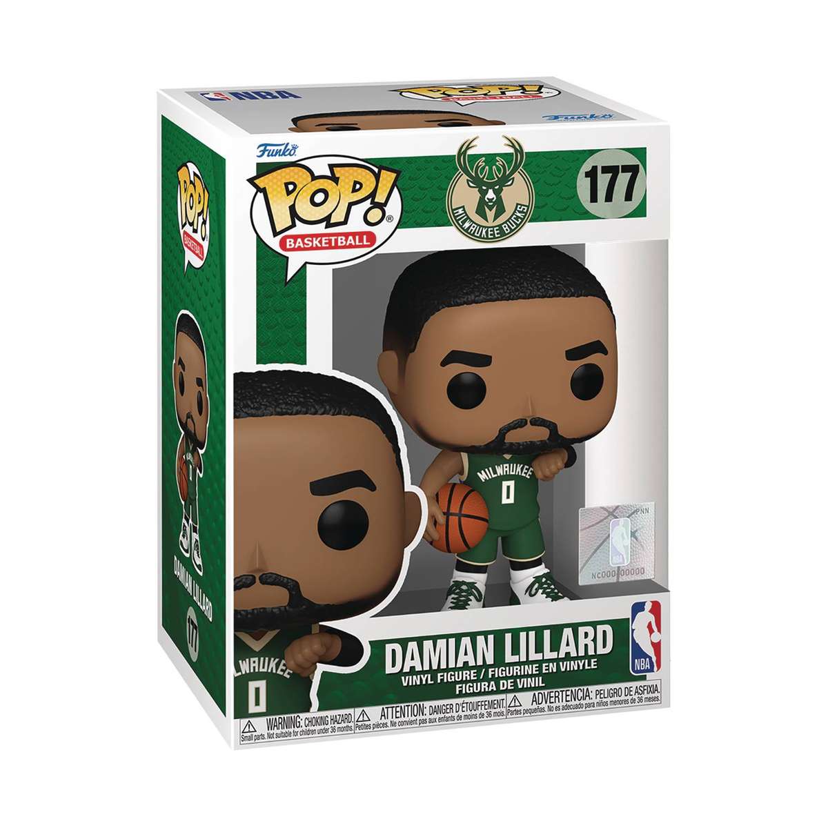 Collectable Figurines - Funko POP! NBA BUCKS DAMIAN LILLARD VIN FIG for ...