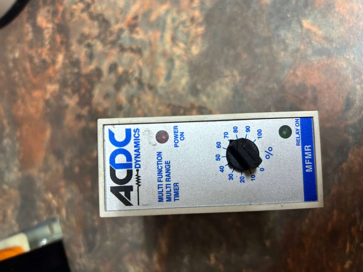 Timers - ACDC DYNAMICS MFMR MULTI-FUNCTION MULTI-RANGE TIMER for sale ...