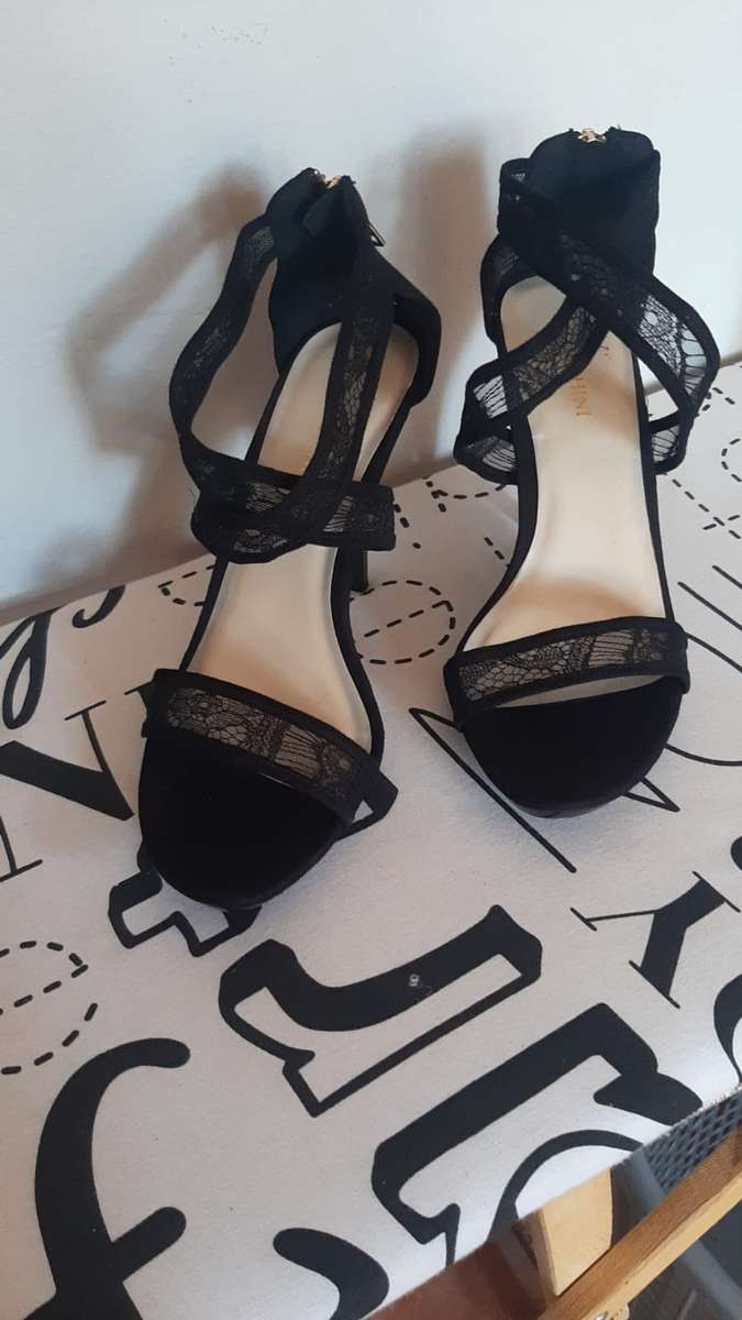 Heels Size 6 Brand Foschini Stiletto Black Sandals Womens Shoes Was Listed For 15000 On 11