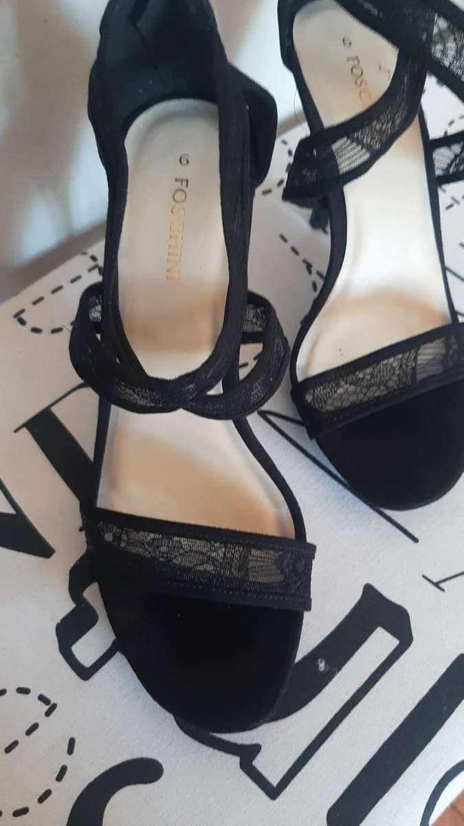 Heels Size 6 Brand Foschini Stiletto Black Sandals Womens Shoes Was Listed For 15000 On 11