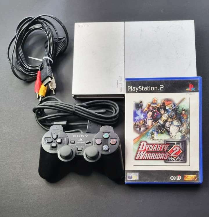 PlayStation - SILVER SONY PLAYSTAION 2 BUNDLE for sale in Johannesburg ...