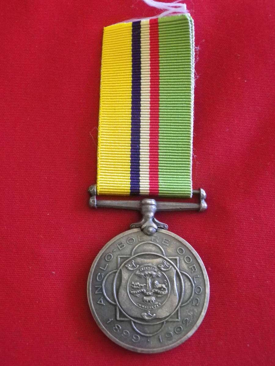 Boer War - SA BOER WAR - ABO MEDAL TO BURGER M.H. BORNMAN WITH RESEARCH ...