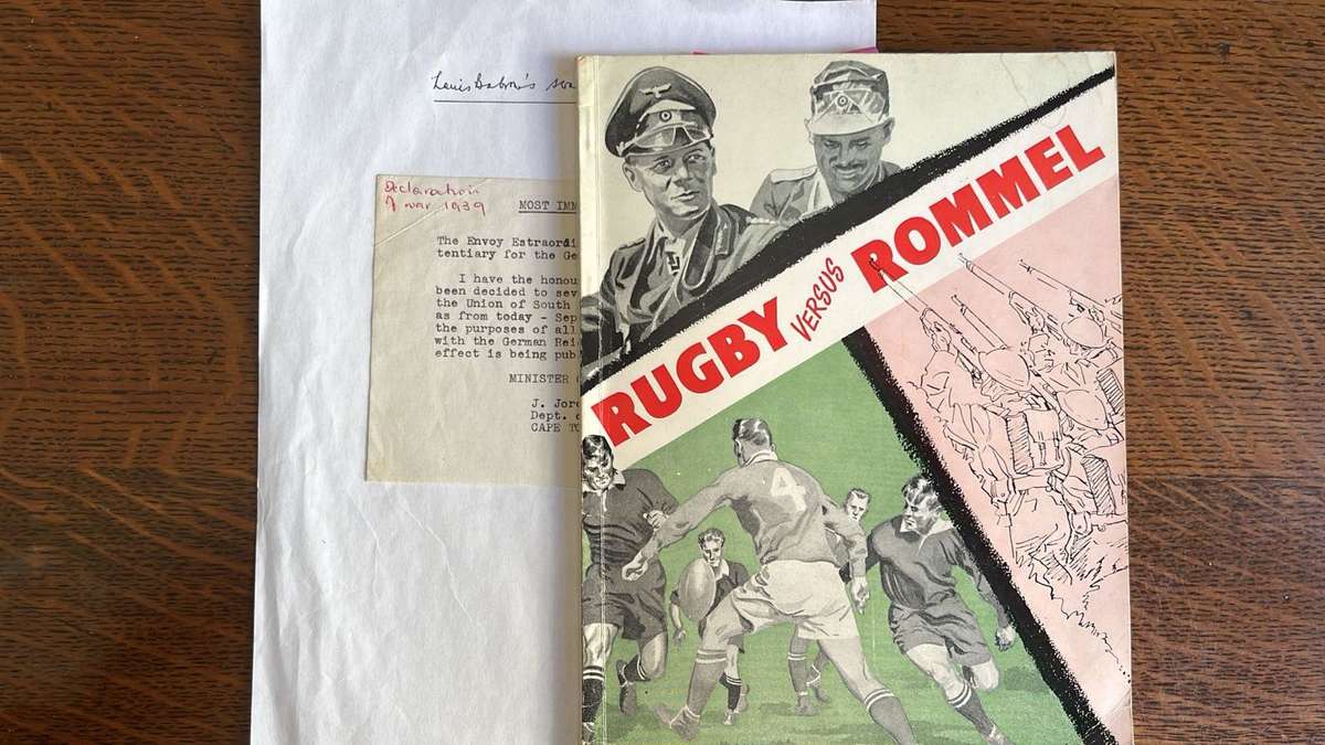 Sporting Memorabilia - From Babrow's Collection - 1939 Declaration of ...