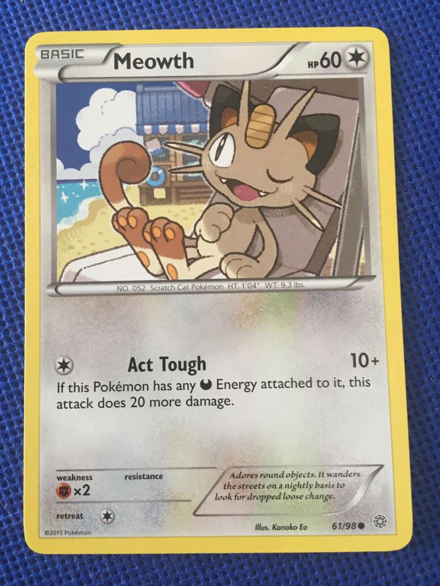 Trading Cards - POKEMON TRADING CARD - MEOWTH for sale in Port ...