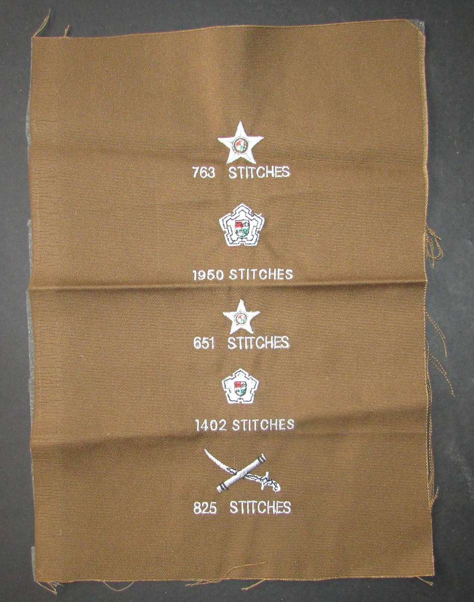 South African Army - SANDF - Army Rank Supplier Sample Sheet was listed ...