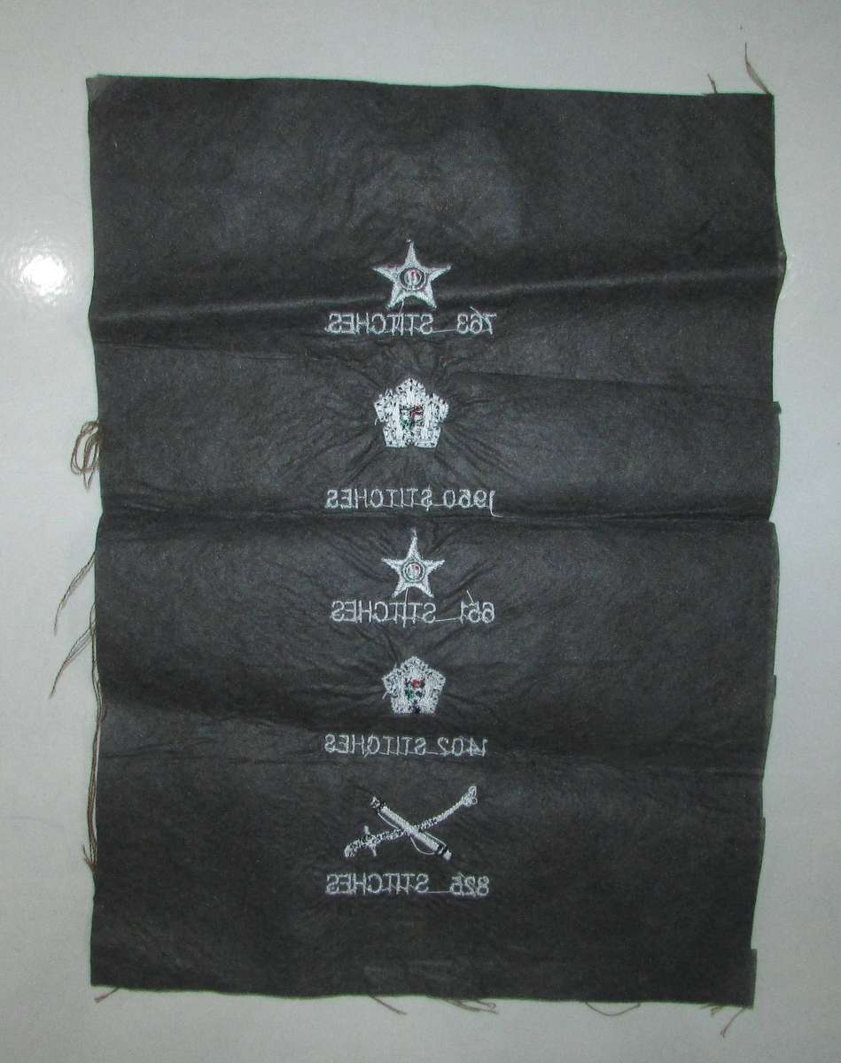 South African Army - SANDF - Army Rank Supplier Sample Sheet was listed ...