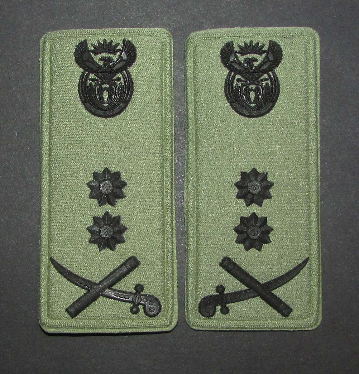 South African Army - SA Army Major General Rank Pair for sale in ...