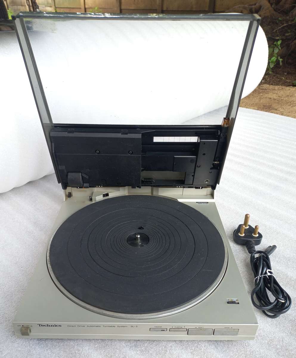 Turntables - Technics SL-5 Direct drive Automatic Turntable system ( needs Needle ) see photos ...