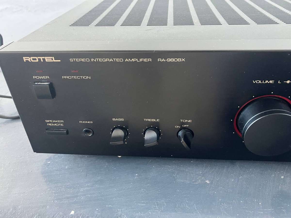 Amplifiers & Processors - Rotel RA-980BX Stereo Integrated Amplifier ...