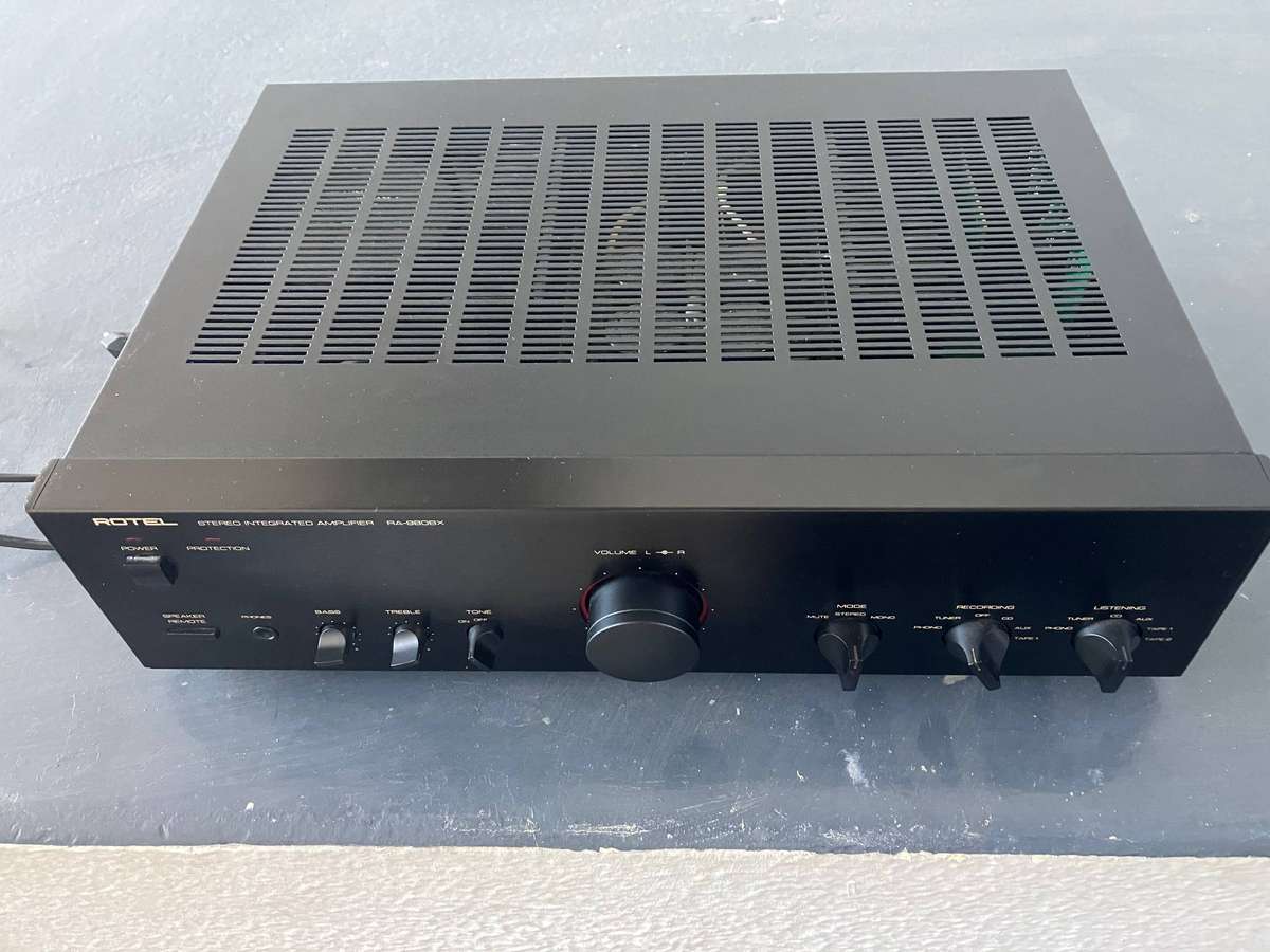 Amplifiers & Processors - Rotel RA-980BX Stereo Integrated Amplifier ...