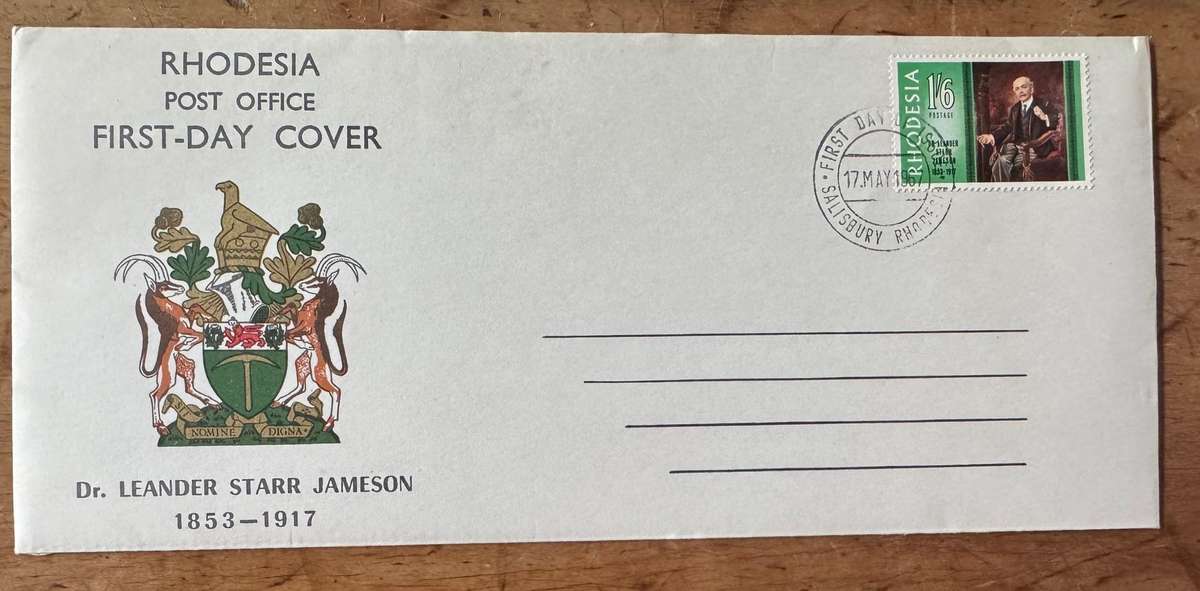 Zimbabwe, Rhodesia & Nyasaland - RHODESIA COVER - VARIATION for sale in ...