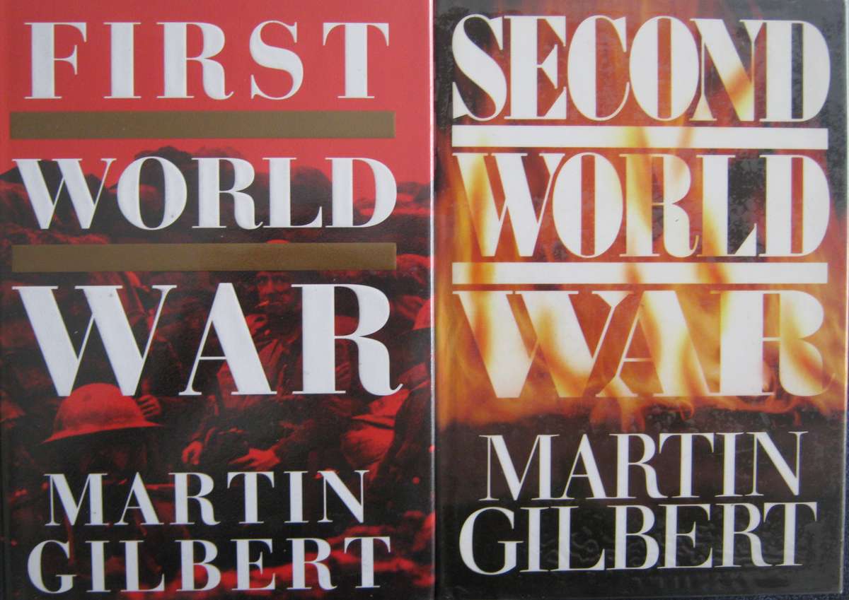 Books - First World War and Second World War 2 Volumes Martin Gilbert ...