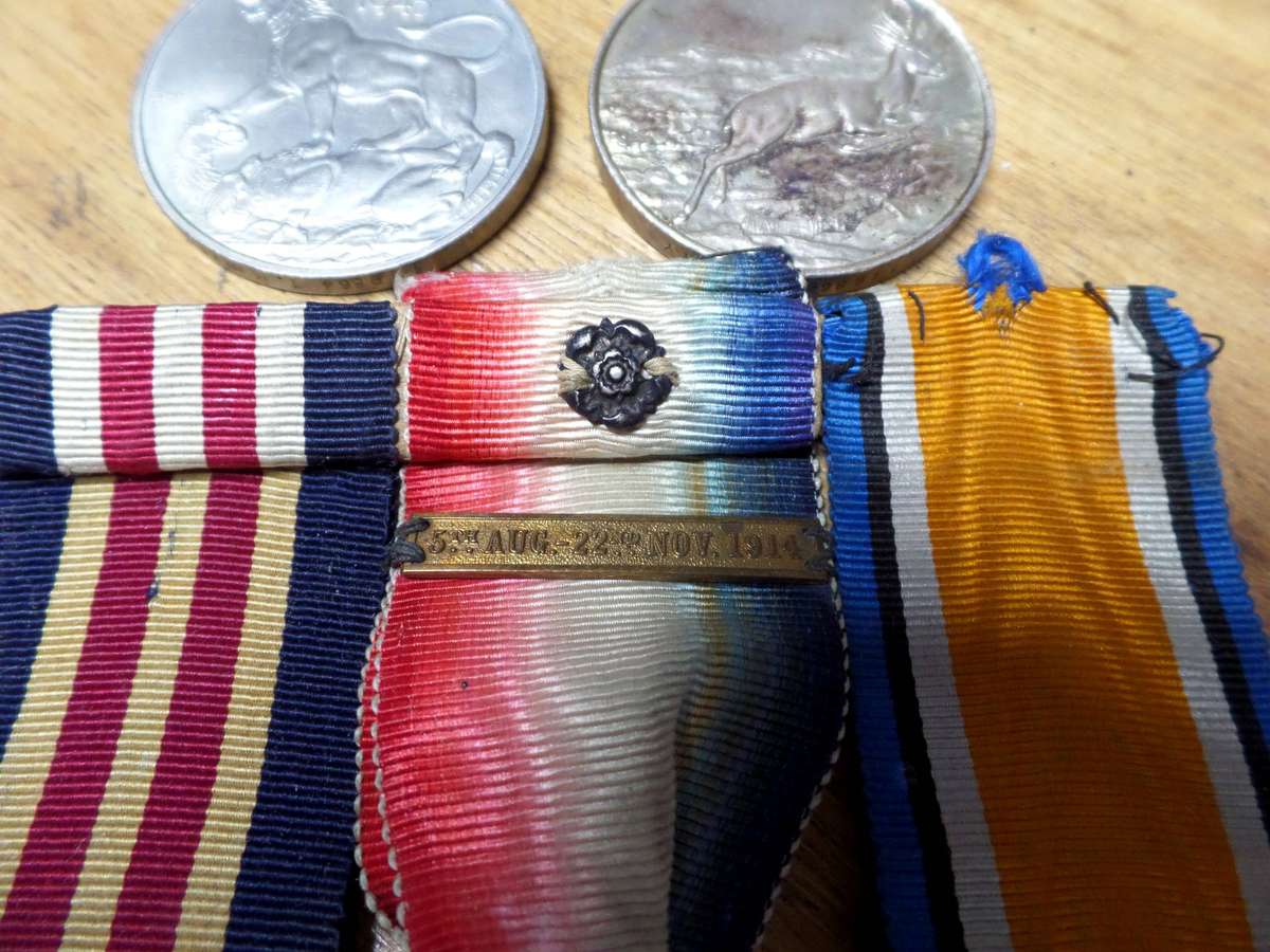 World War 1 - WWI & WWII group awarded to PTE T Markey 10th Hussars ...