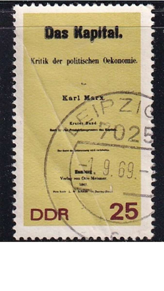 Germany & Colonies - 1968 The 150th Anniversary of the Birth of Karl ...