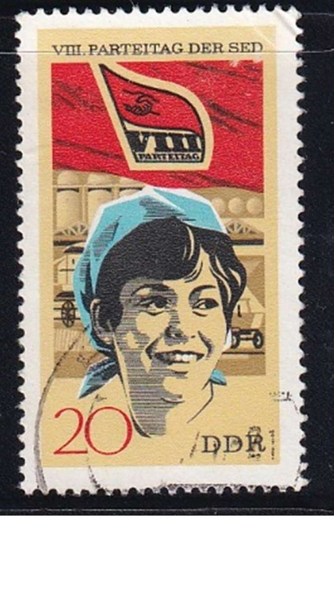 Germany & Colonies - 1971 The 8th Congress of SED, DDR. for sale in ...