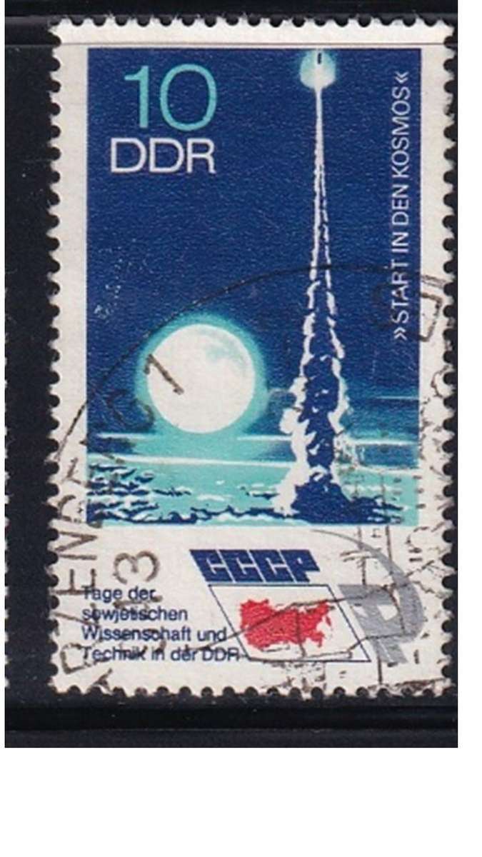 Germany & Colonies - 1973 Soviet Science and Technology Days, DDR. for ...